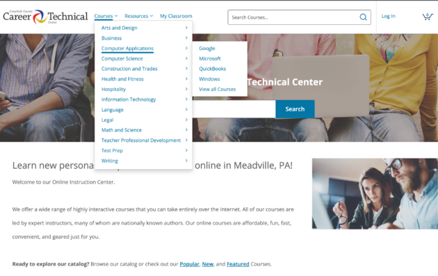 Adult Online Courses | Crawford Tech
